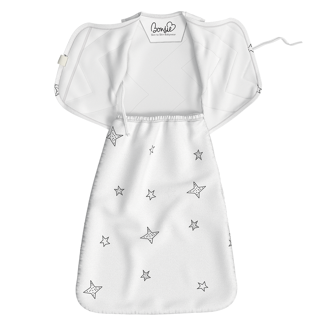 Cuddle Sack - Stars – Bonsie Skin to Skin Babywear